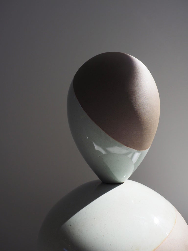 Contemporary Korean Ceramic, "Stack Sculpture 1.0" by Soo Joo For Sale ...