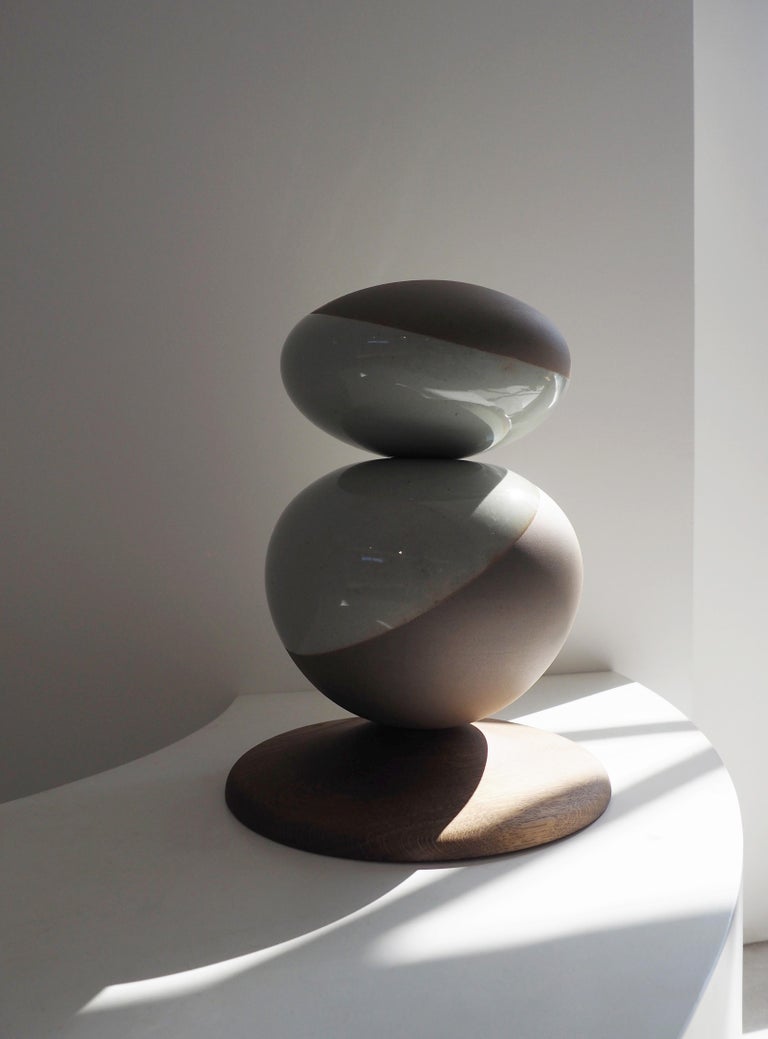 Contemporary Korean Ceramic, "Stack Sculpture 2.0" by Soo Joo For Sale ...