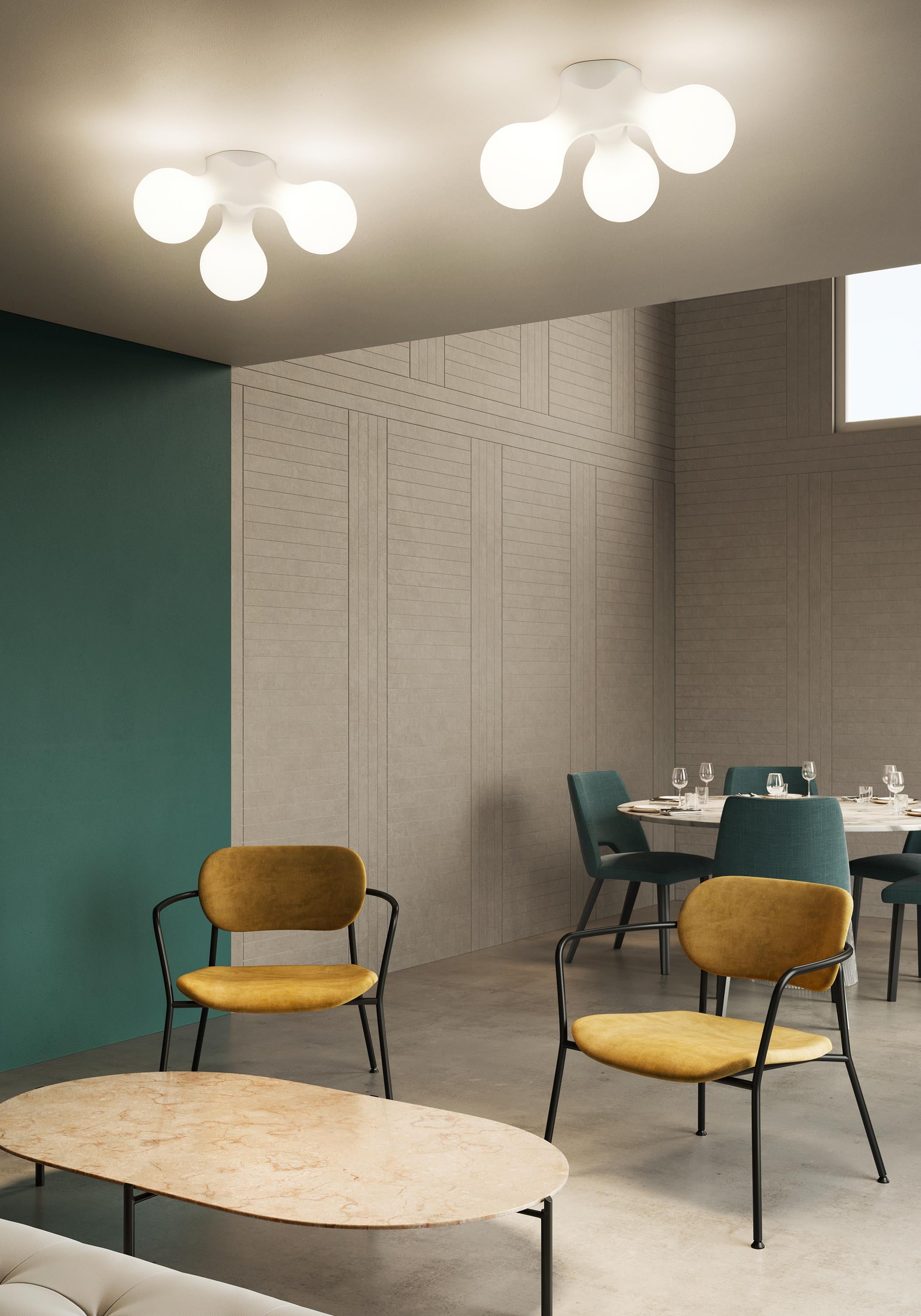 Contemporary Kundalini Hopf Atomium Wall Sconce For Sale at 1stDibs