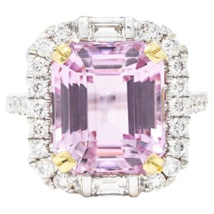 Antique Kunzite Rings - 247 For Sale at 1stDibs | kunzite diamond ...
