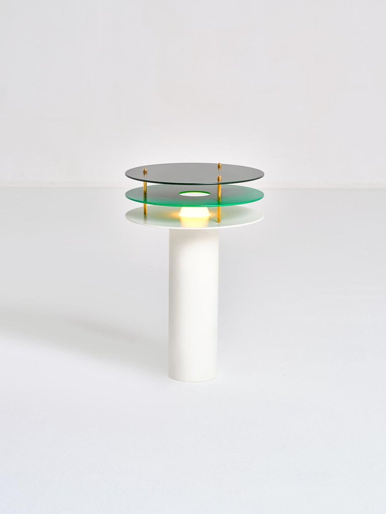 Contemporary Lacquered Steel Floor Lamp Model ''Petite Modulation'' by ...