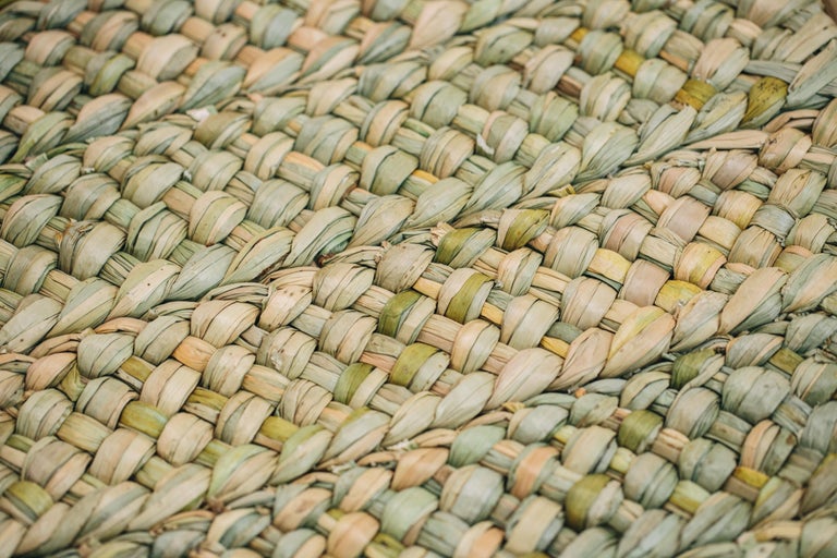 Contemporary Lambda Daybed, Fumed Oak Frame, Oak Slatted Seat with Rush ...