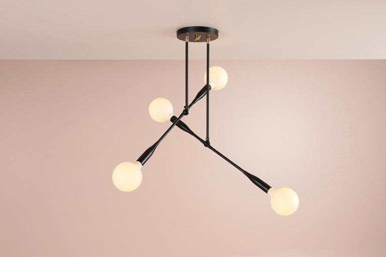 Contemporary Linear Thia Duo Light by Studio Dunn For Sale at 1stDibs