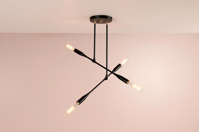 Contemporary Linear Thia Duo Light by Studio Dunn For Sale at 1stDibs