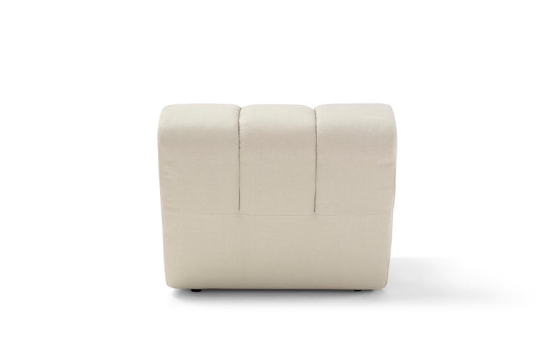 Contemporary Lounge Chair 'Palmo' by Amura Lab, White, Fibris 03 For ...