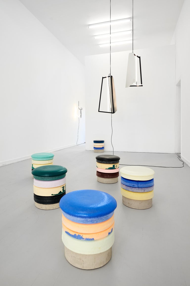 Contemporary "Macaron" Stool by Cristian Andersen For Sale at 1stDibs