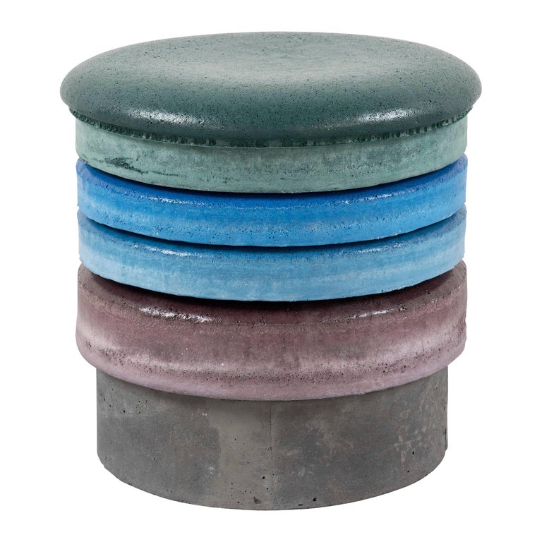 Contemporary "Macaron" Stool by Cristian Andersen For Sale at 1stDibs
