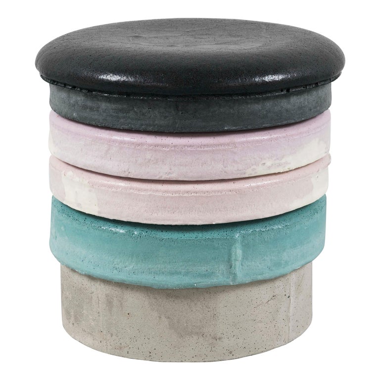 Contemporary "Macaron" Stool by Cristian Andersen For Sale at 1stDibs