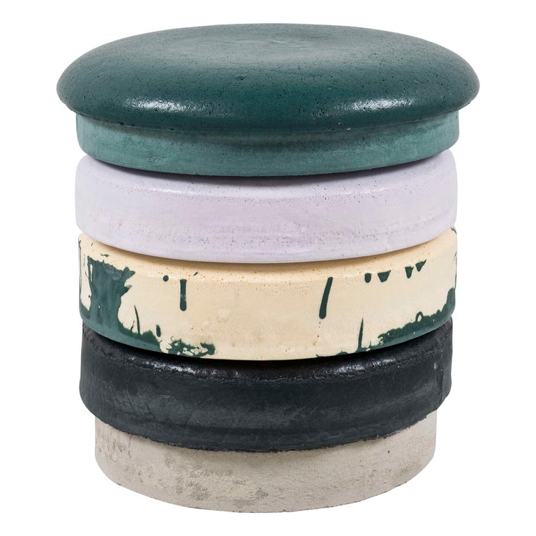 Contemporary 'Macaron' Stool by Cristian Andersen For Sale at 1stDibs