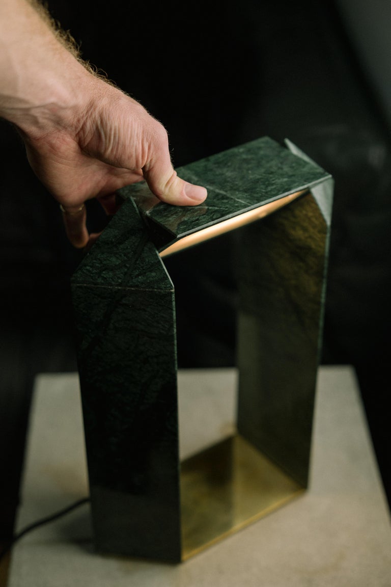 Contemporary Marble Roebling Table Lamp by Astraeus Clarke Made in ...