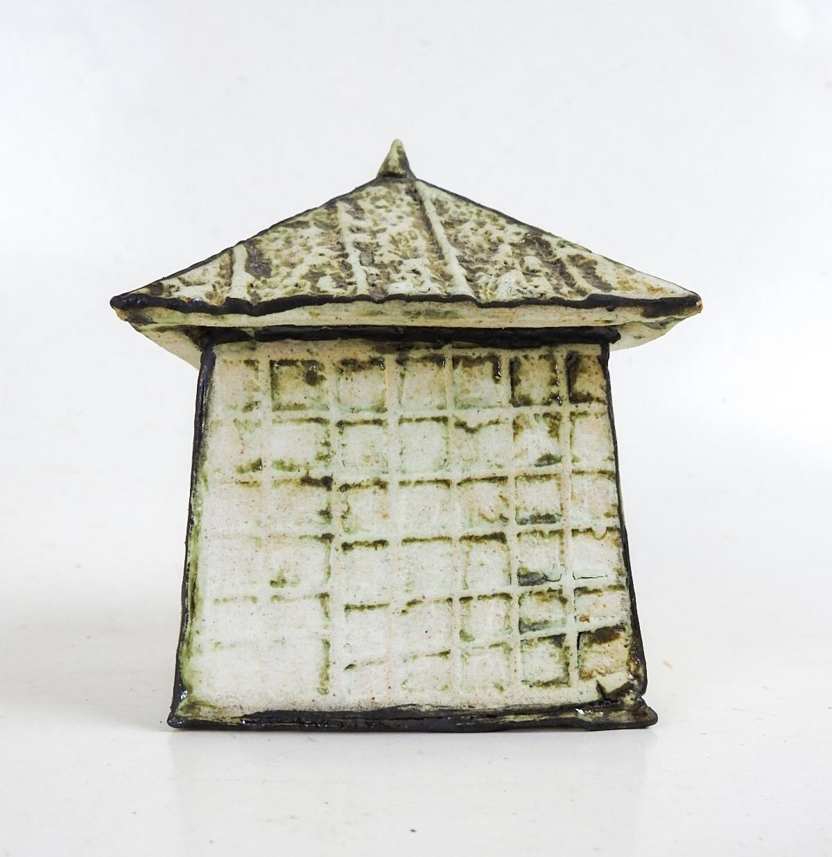 Contemporary Mary Fischer Pottery House Sculpture at 1stDibs | mary ...