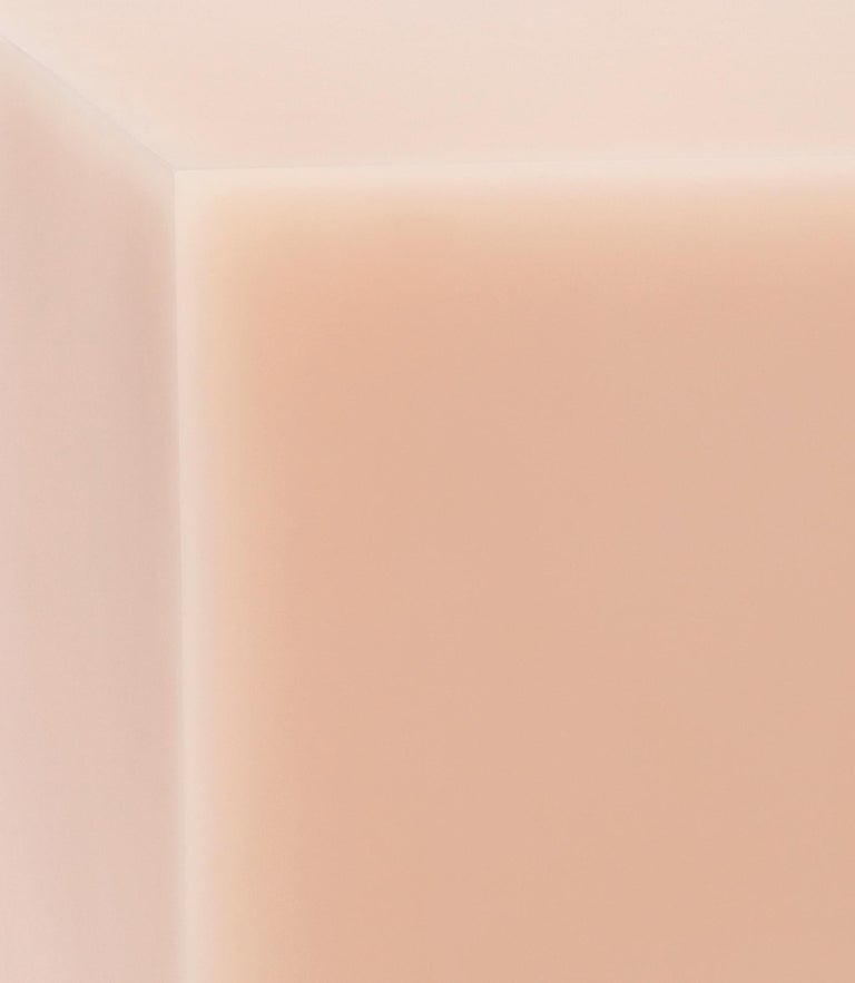 Contemporary Matte Resin Cube Side Table by Sabine Marcelis, 'Soap ...