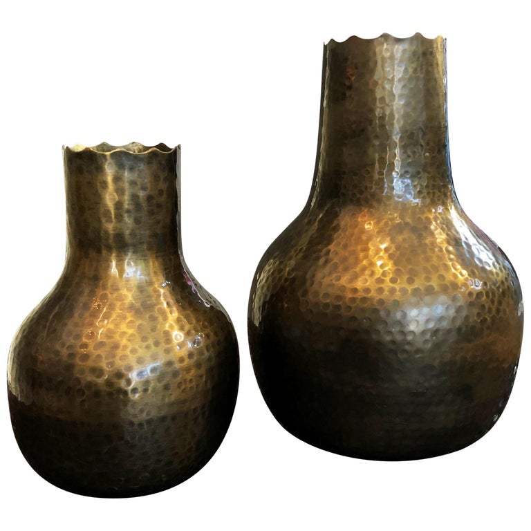 Contemporary Metal Vases at 1stDibs