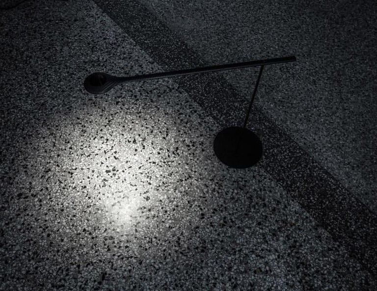 Contemporary Minimalistic Carbon Table Light/High Tech LED Table Lamp ...