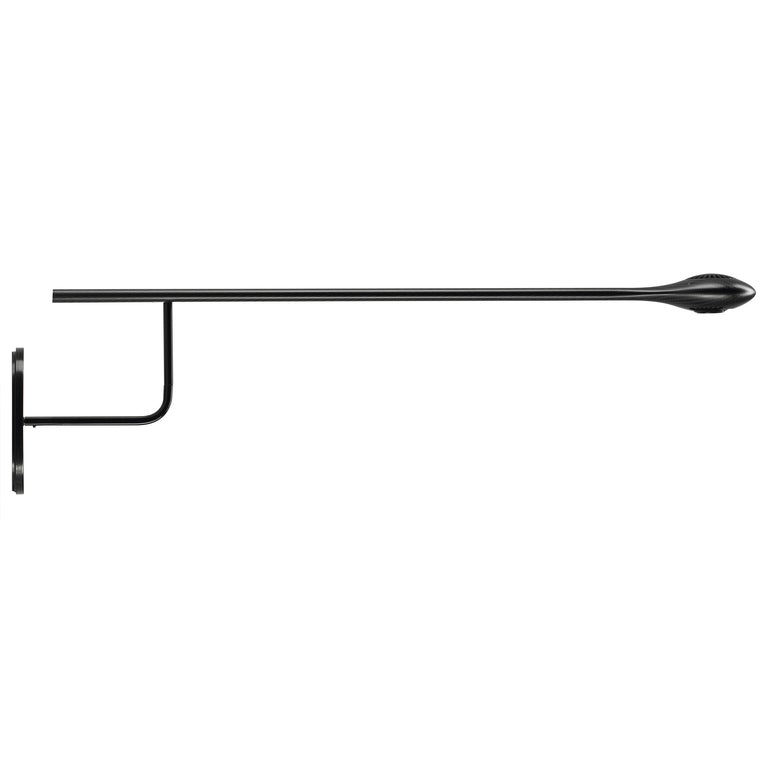 Contemporary Minimalistic Carbon Wall Light / High Tech LED Wall Lamp ...