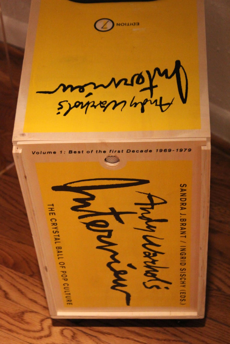 Contemporary Modern Andy Warhol Interview Art Books Edition 7 ...