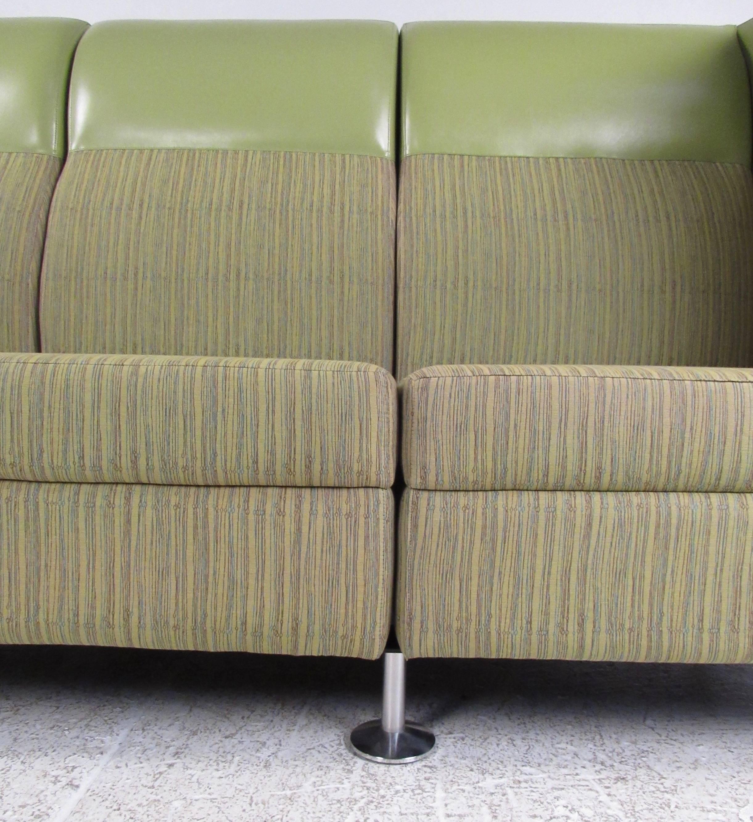 Contemporary Modern Booth Style Sofa For Sale at 1stDibs | mr. booth ...