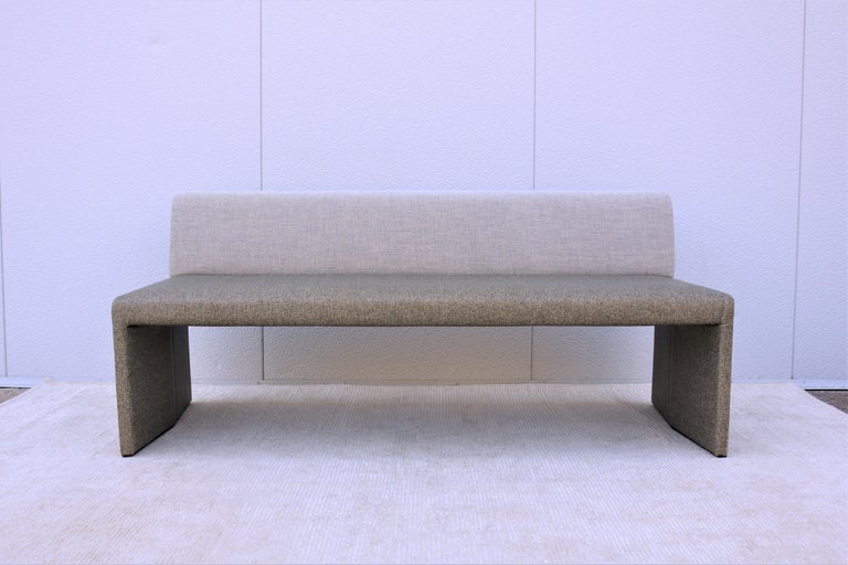 Contemporary Modern Coalesse Rectangular Together Bench by Walter Knoll ...