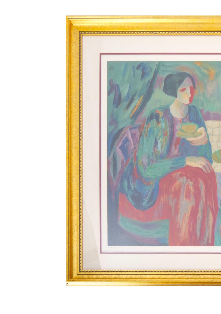 Contemporary Modern Hand Signed Serigraph For Sale at 1stDibs