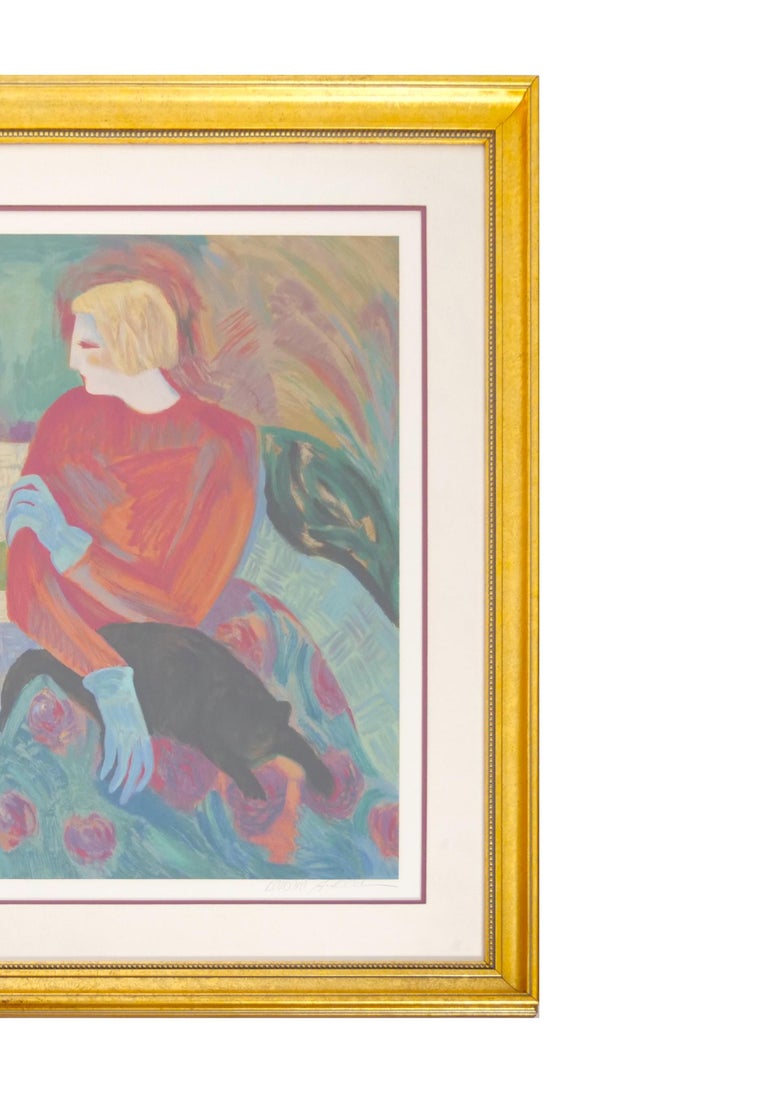 Contemporary Modern Hand Signed Serigraph For Sale at 1stDibs