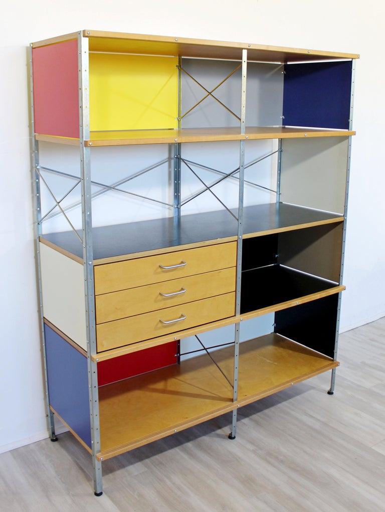 Contemporary Modern Herman Miller 4 x 2 Storage Shelving Unit 2000s 3 ...