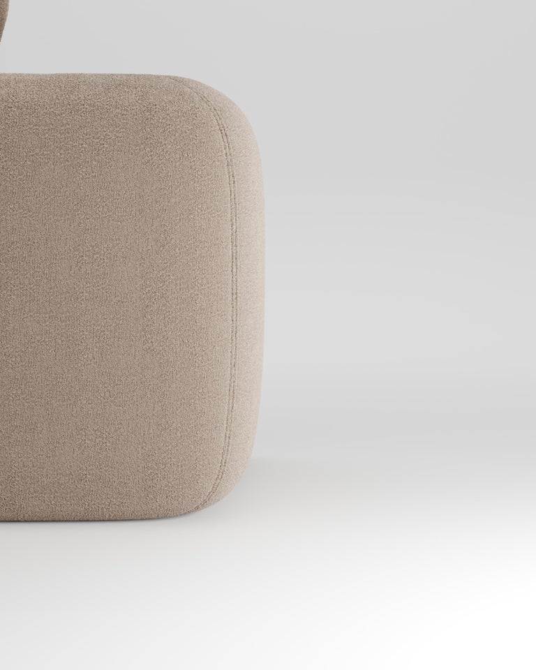 Contemporary Modern Jacob Sofa in Boucle Fabric by Collector Studio For ...