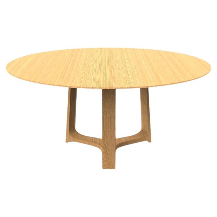 Contemporary Modern Jasper Dining Table in Oak by Collector Studio For ...