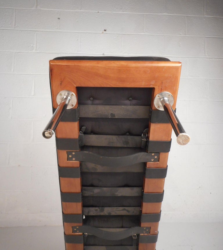 Contemporary Modern Leather Bench at 1stDibs | leather bench cushion ...