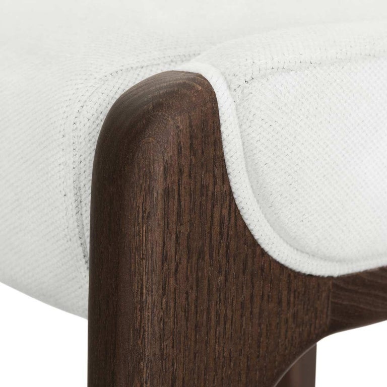 Contemporary Modern Moka White Vellutino Counter Stool by Caffe Latte ...