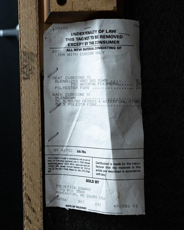 Contemporary Modern Ralph Lauren Walnut Wood 3 Piece Modular Sectional ...