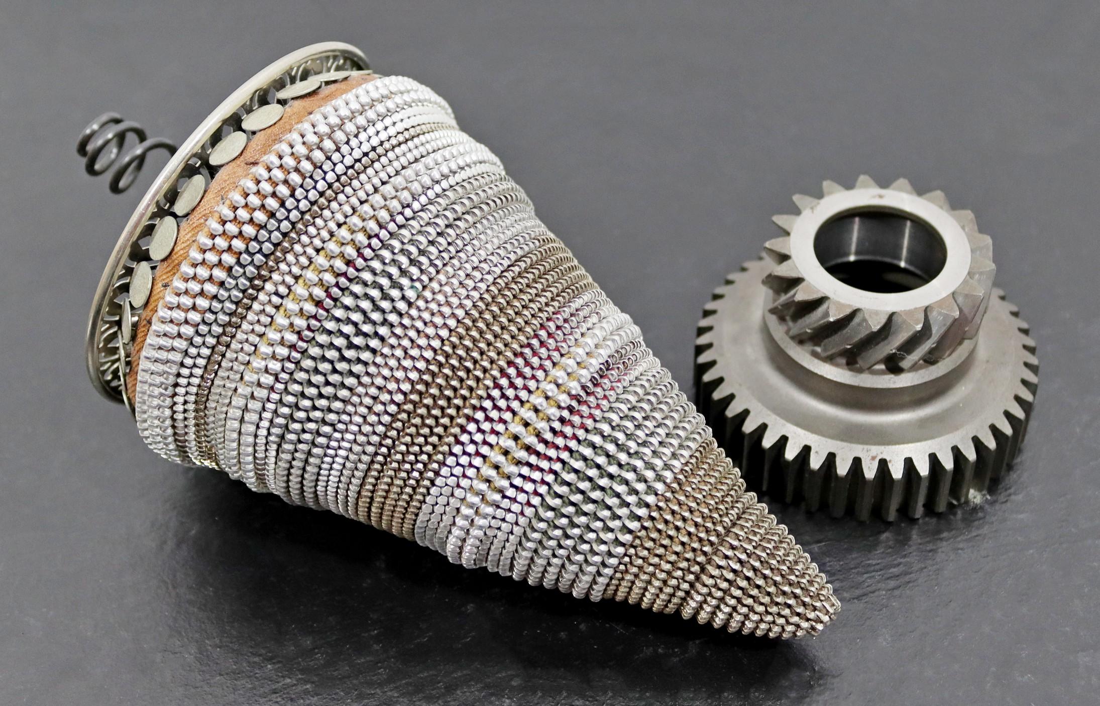 Contemporary Modern Susie Colquitt Dog Series #2 Zippers Metal ...