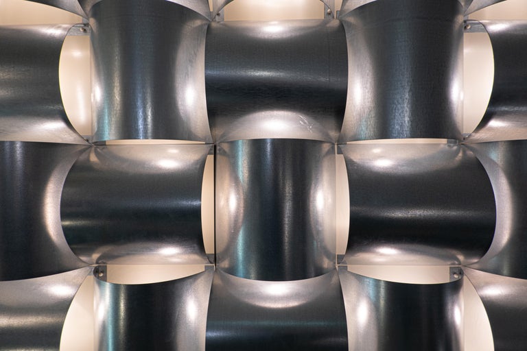 Contemporary Modular Aluminium Wall Light Panel, Belgium For Sale at ...