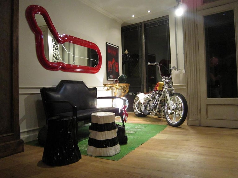 Contemporary Monza Mirror in Aluminium by Altreforme For Sale at 1stDibs