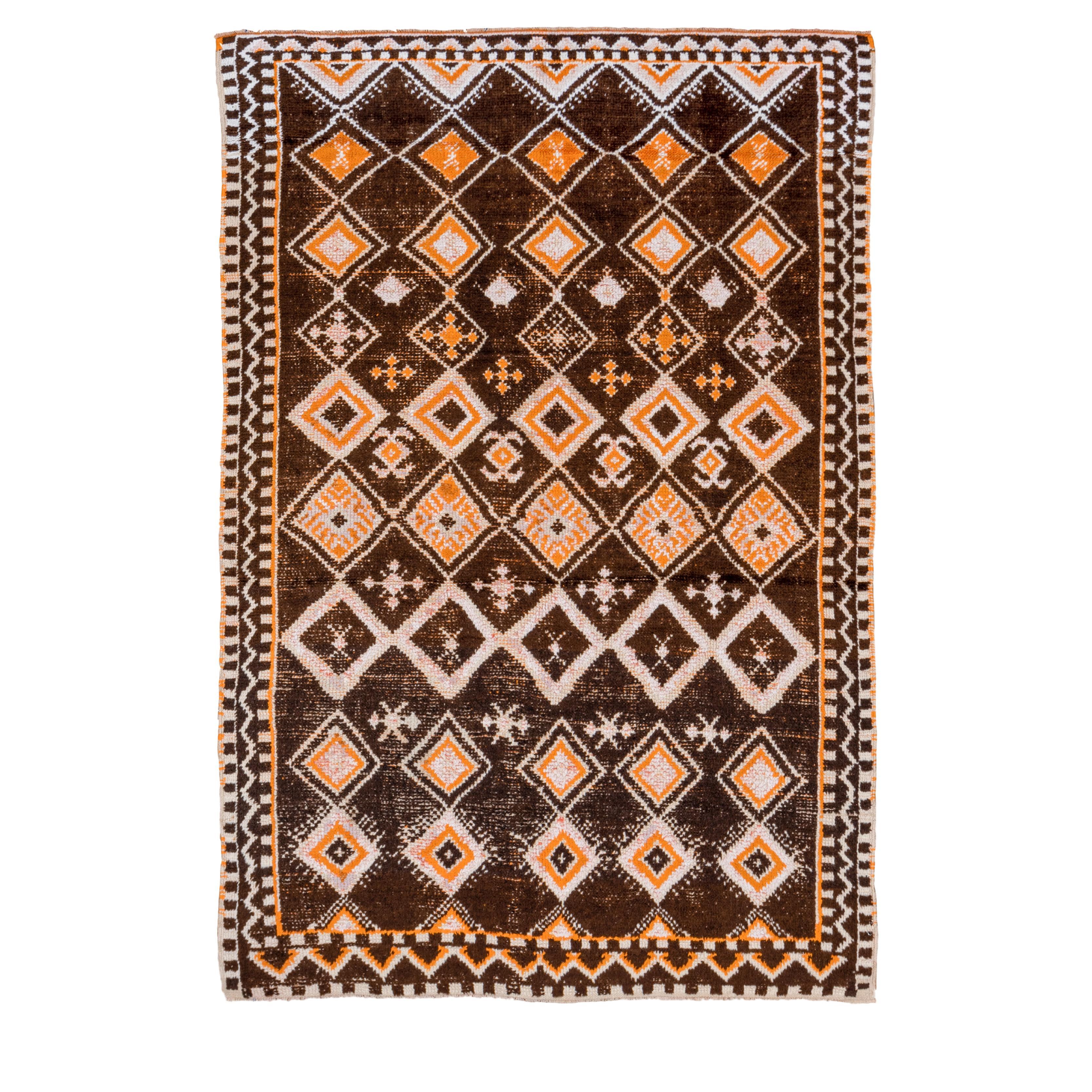Contemporary Modern Moroccan Rug at 1stDibs