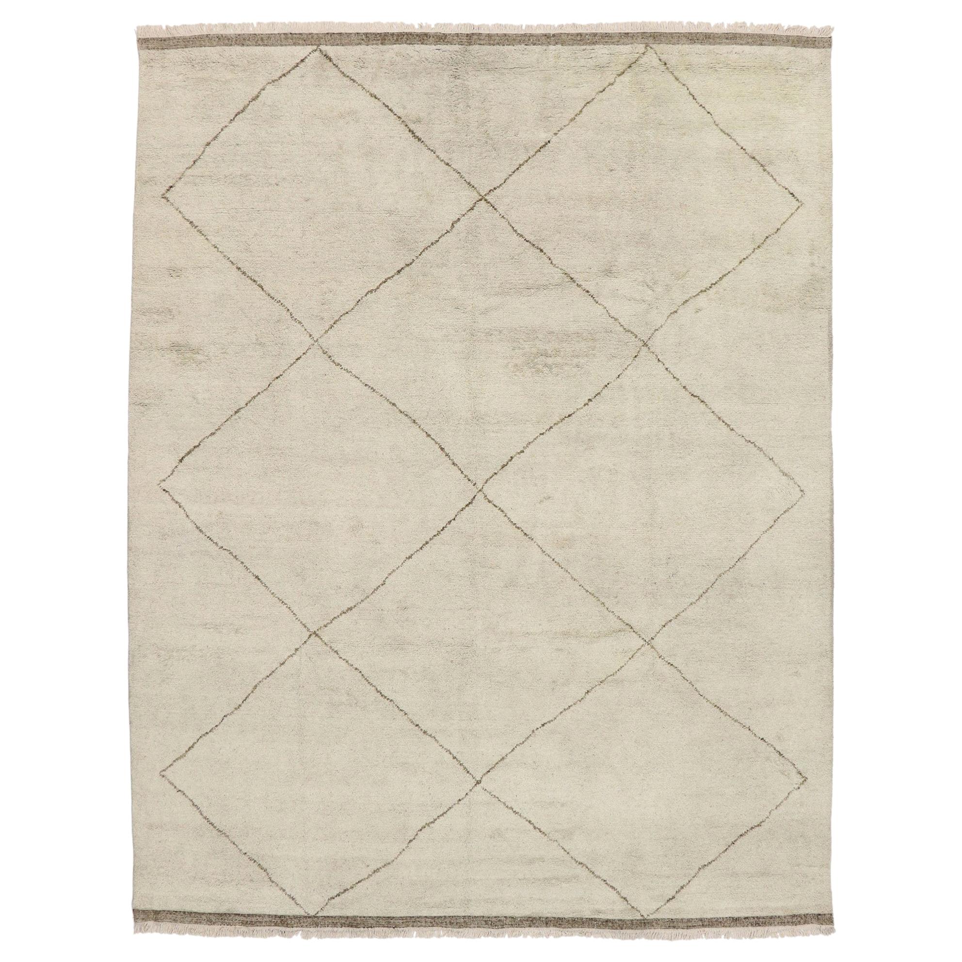 21st Century Contemporary Moroccan Style Rug For Sale at 1stDibs