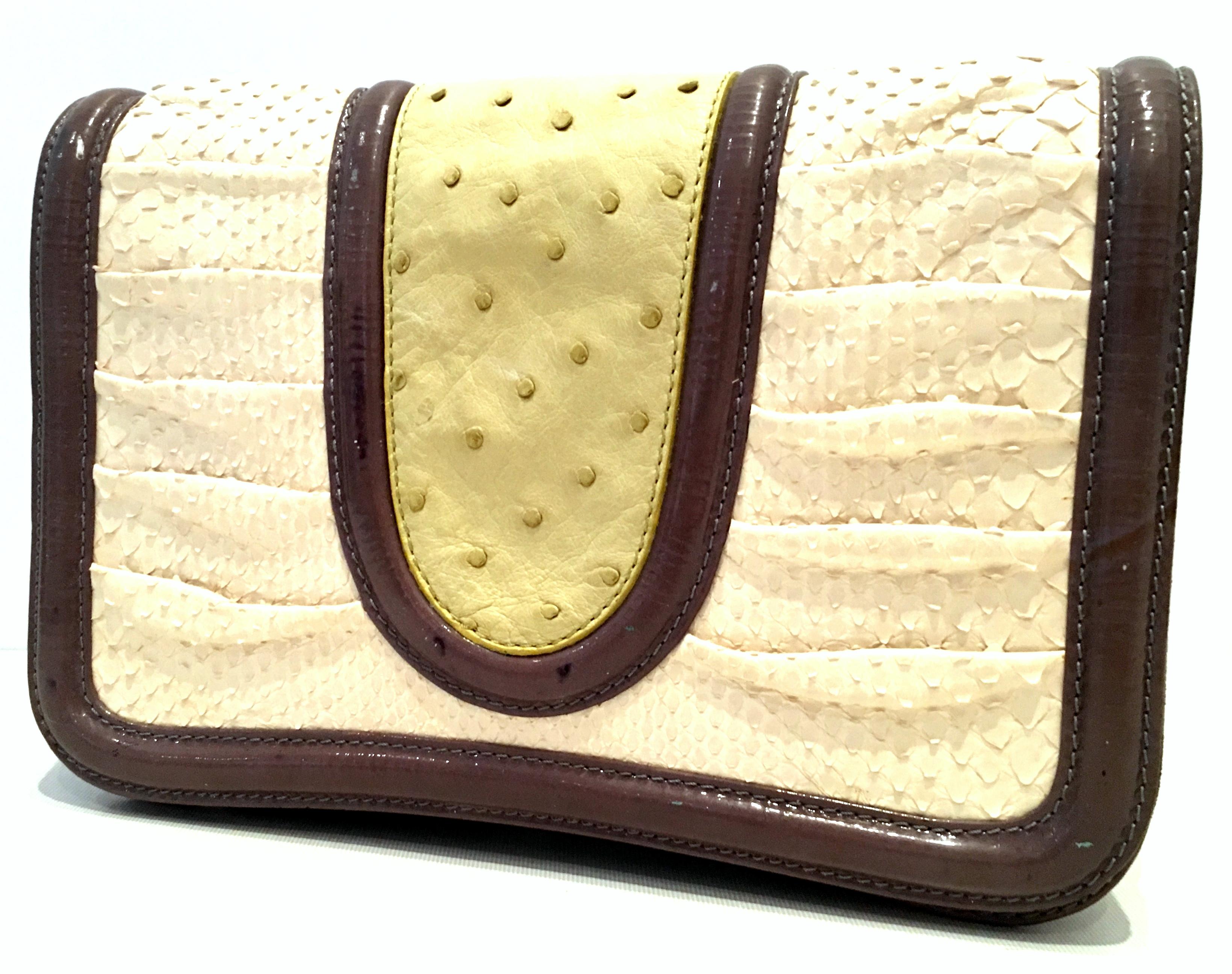 Contemporary and New Italian Leather and Exotic Skin Handbag By Pauric ...