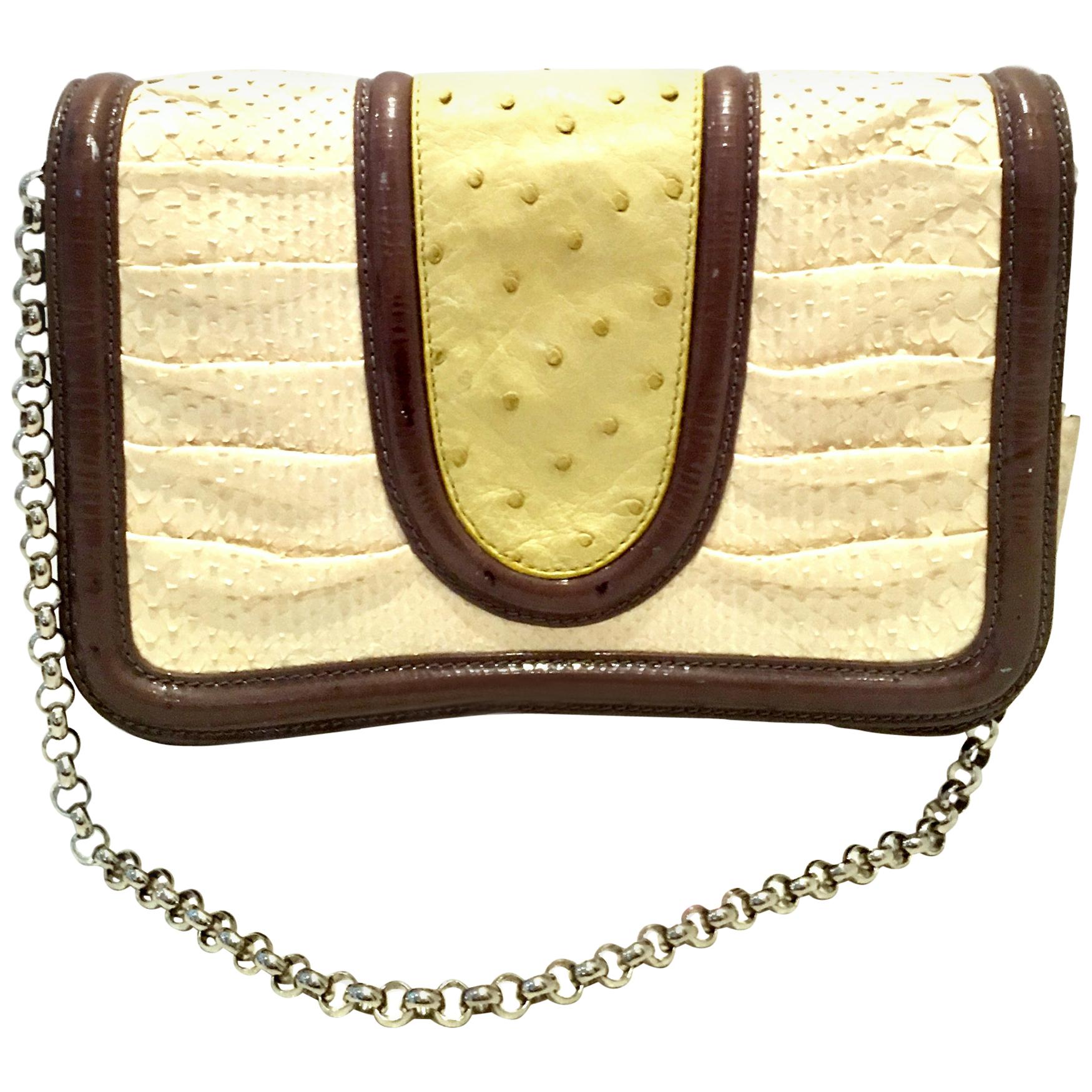 Contemporary and New Italian Leather and Exotic Skin Handbag By Pauric ...