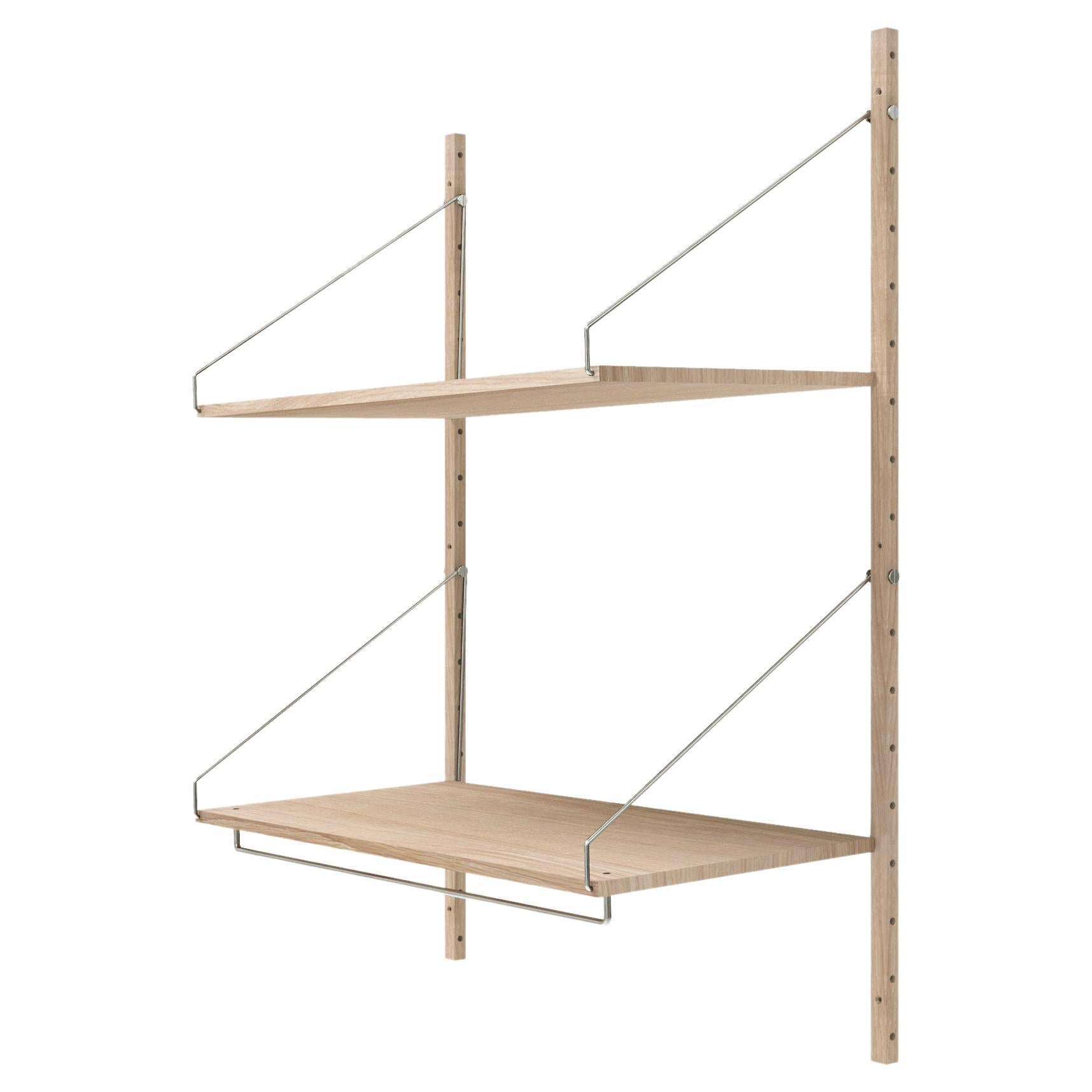 Frama Contemporary Design Minimal Wall Shelf Library H1148 Natural Oak ...