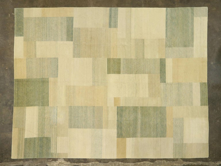 Contemporary Tibetan Odegard Rug with Cubist Bauhaus Style For Sale at ...