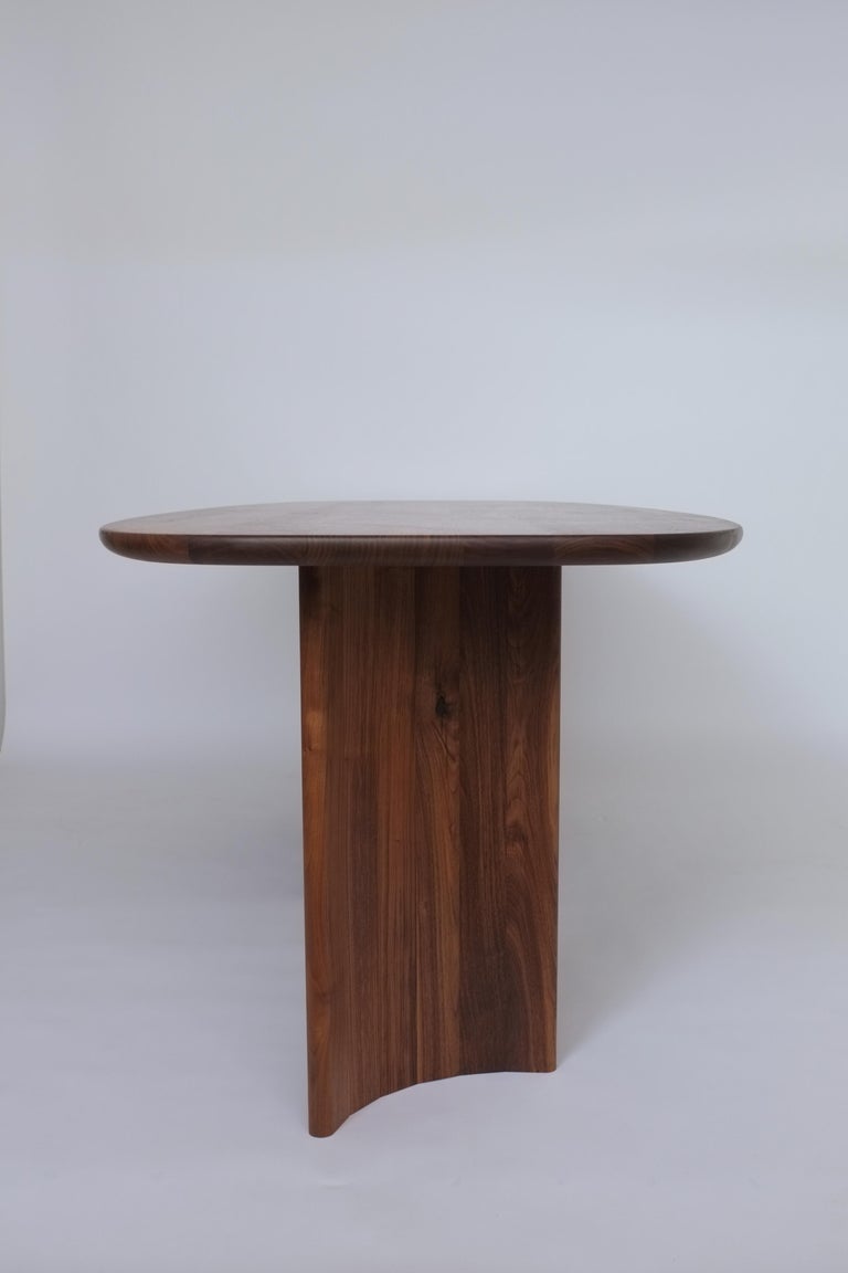 Contemporary Organic Sculptural Walnut Wood Dining Table for Richard by ...