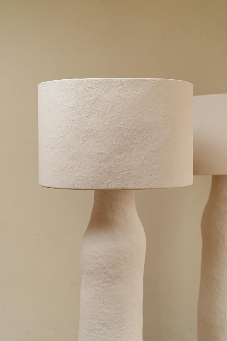Contemporary Papier Maché Floor Lamps For Sale at 1stDibs