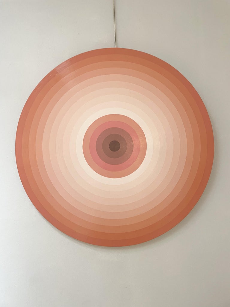 Contemporary Pink Oil Panel " Colorimetric Study of the Breast" by Axel ...