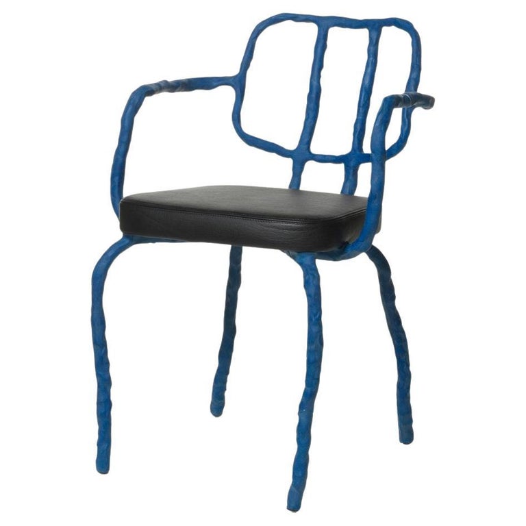 Contemporary Plain Clay Dining Chair with Arm by Maarten Baas For Sale ...