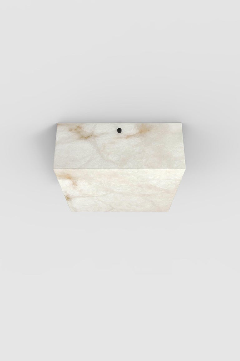 Contemporary Ponti Flush Mount 002A in Alabaster by Orphan Work For ...