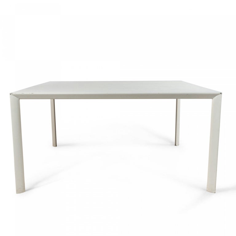 Contemporary Porro White Metal Square Work Tables For Sale at 1stDibs ...