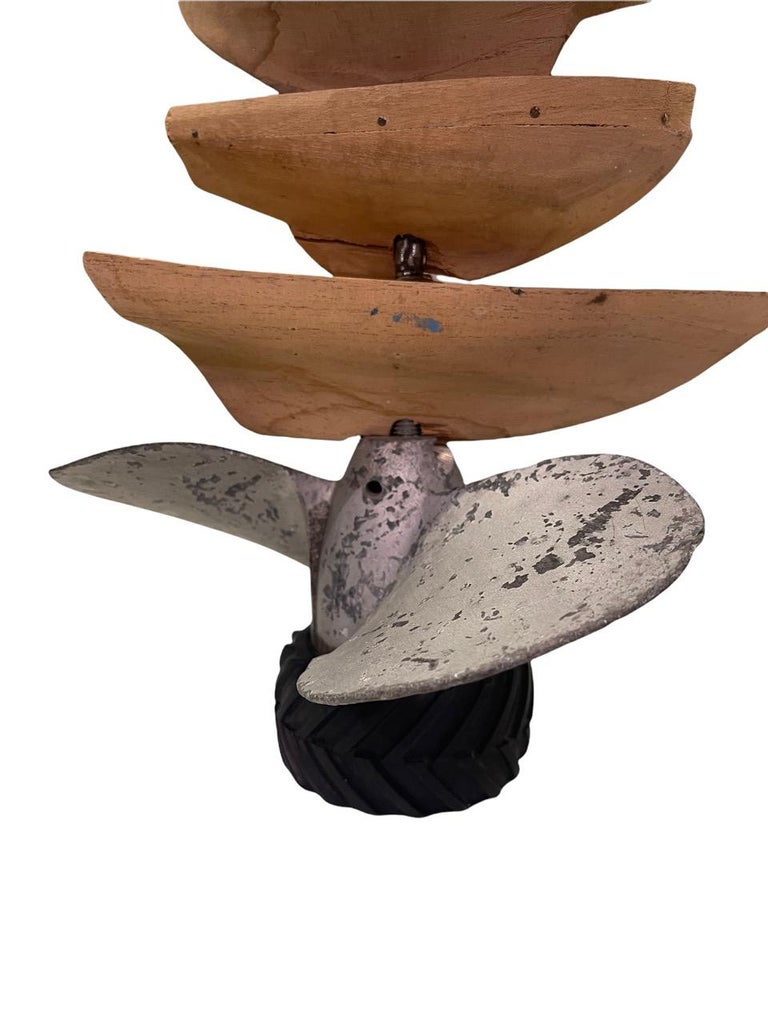 Contemporary Propeller Sculpture by Kcho For Sale at 1stDibs