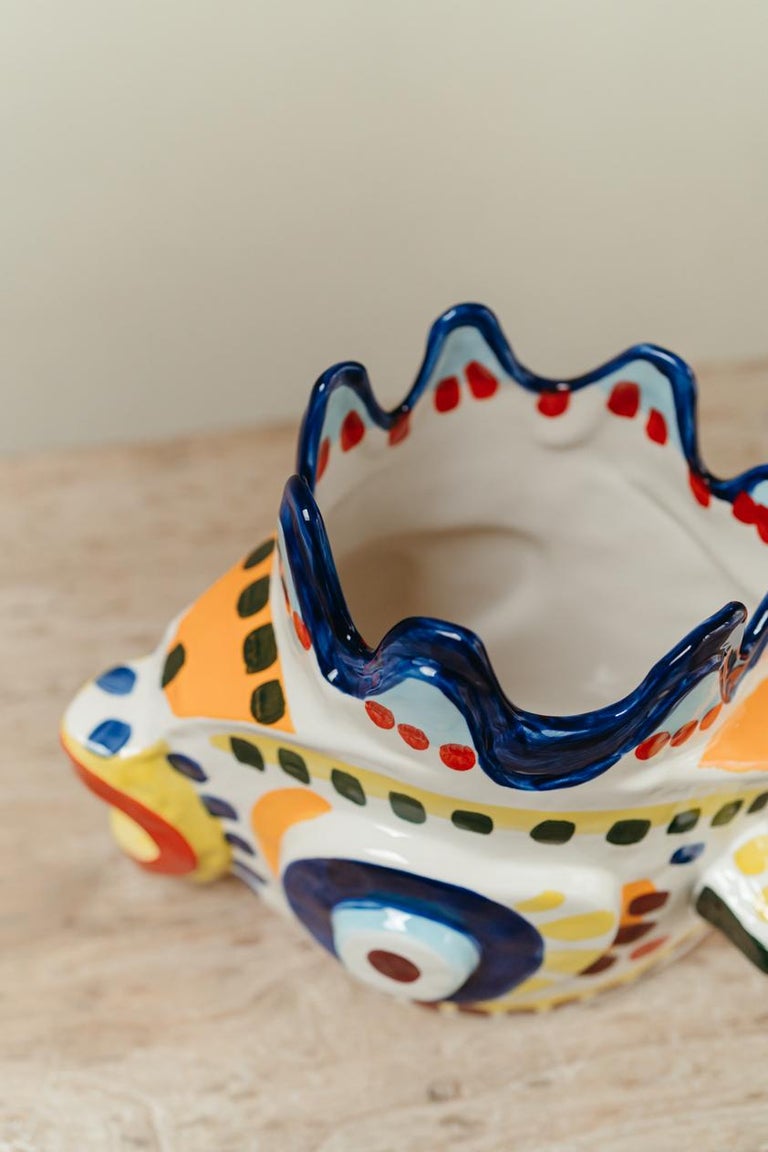 Contemporary Quirky and Funky Ceramic Kitchenware, Fish For Sale at 1stDibs