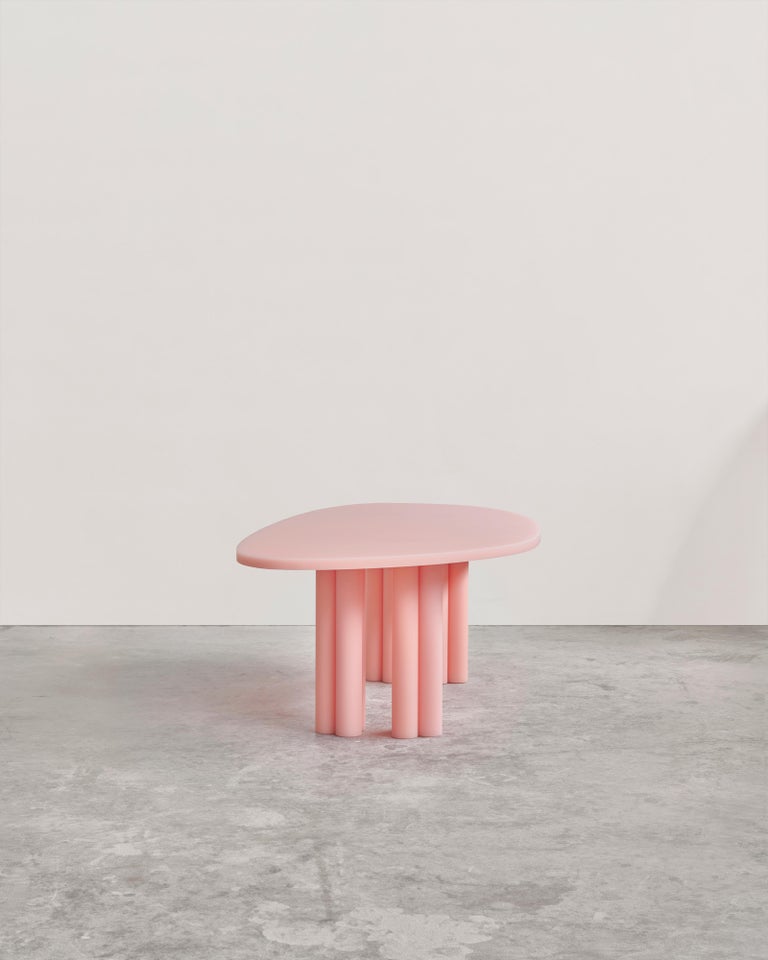 Contemporary Pink Resin Dining Table by Sabine Marcelis, SOAP Series ...
