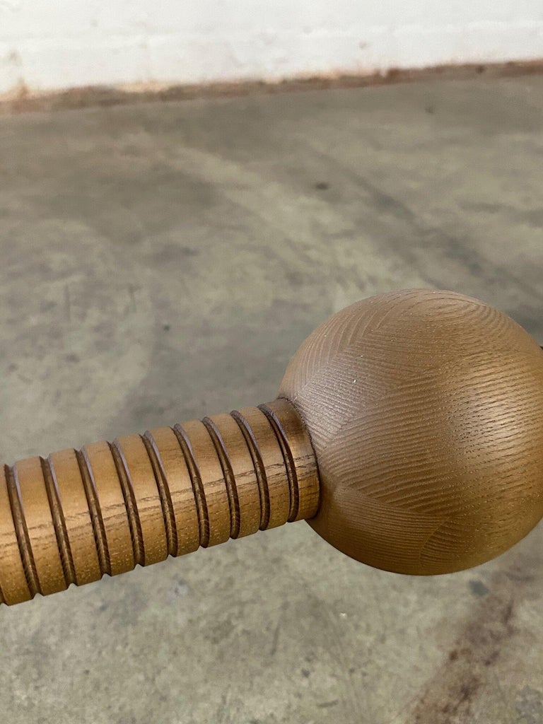 Contemporary Ribbed Console Table For Sale at 1stDibs