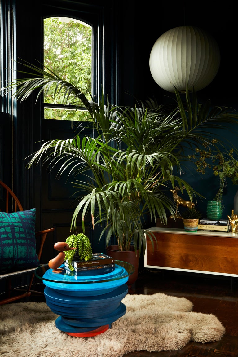 Contemporary Round Handcrafted 'Asanka Coffee Table', Side Table ...